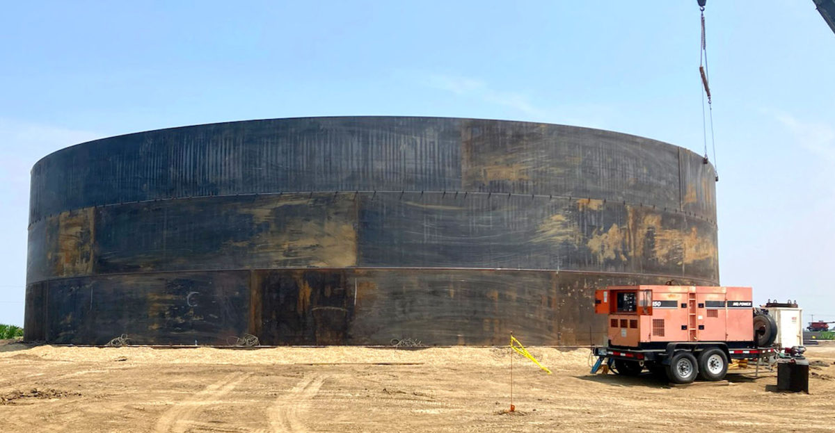 Liquid Fertilizer Storage: API-650 Tanks, PVC Liners & Inspections